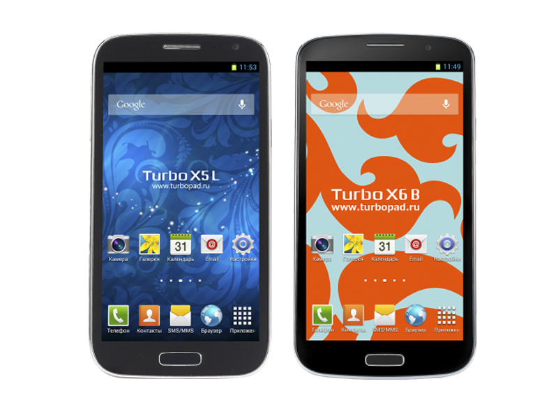 Два новых русских смартфона – Turbo X5 L и X6 B | MobiDevices