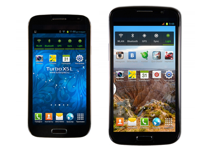 Обзор смартфонов Turbo X5 L и Turbo X6 B | MobiDevices